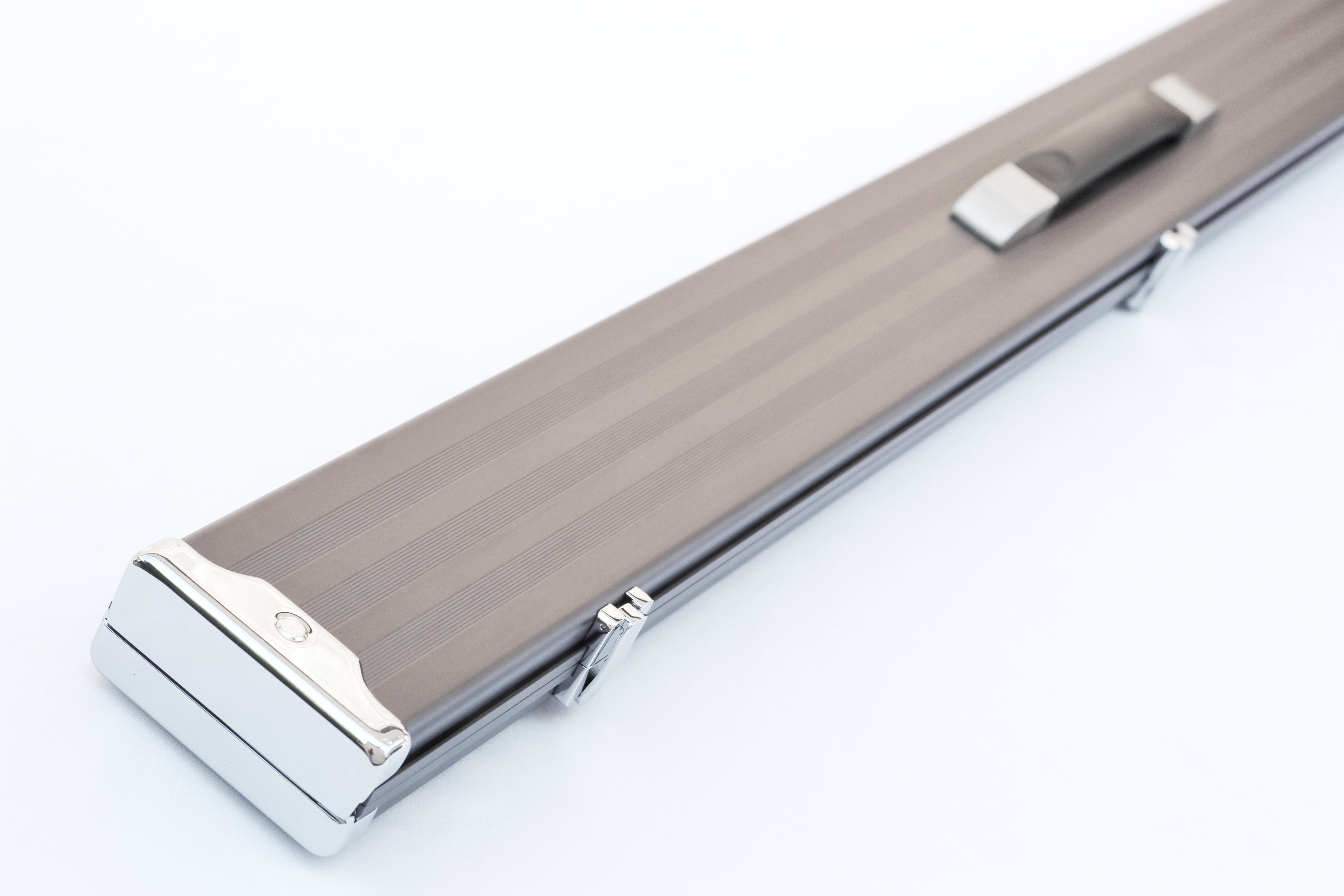 Grey | 3/4 Cue Case (3 Slot) – Perry Cues